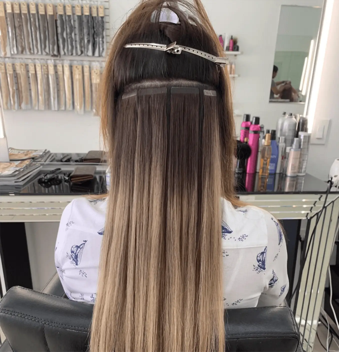 How to Apply Tape-In Hair Extensions by Yourself